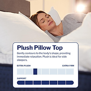 Wolf King Mattress - 14-Inch Plush Pillow Top Memory Foam Hybrid Mattress with 9 Layers, Individually Wrapped Coil, Cooling Design, 101-Night Trial, Have The Right Level of Comfort and Support