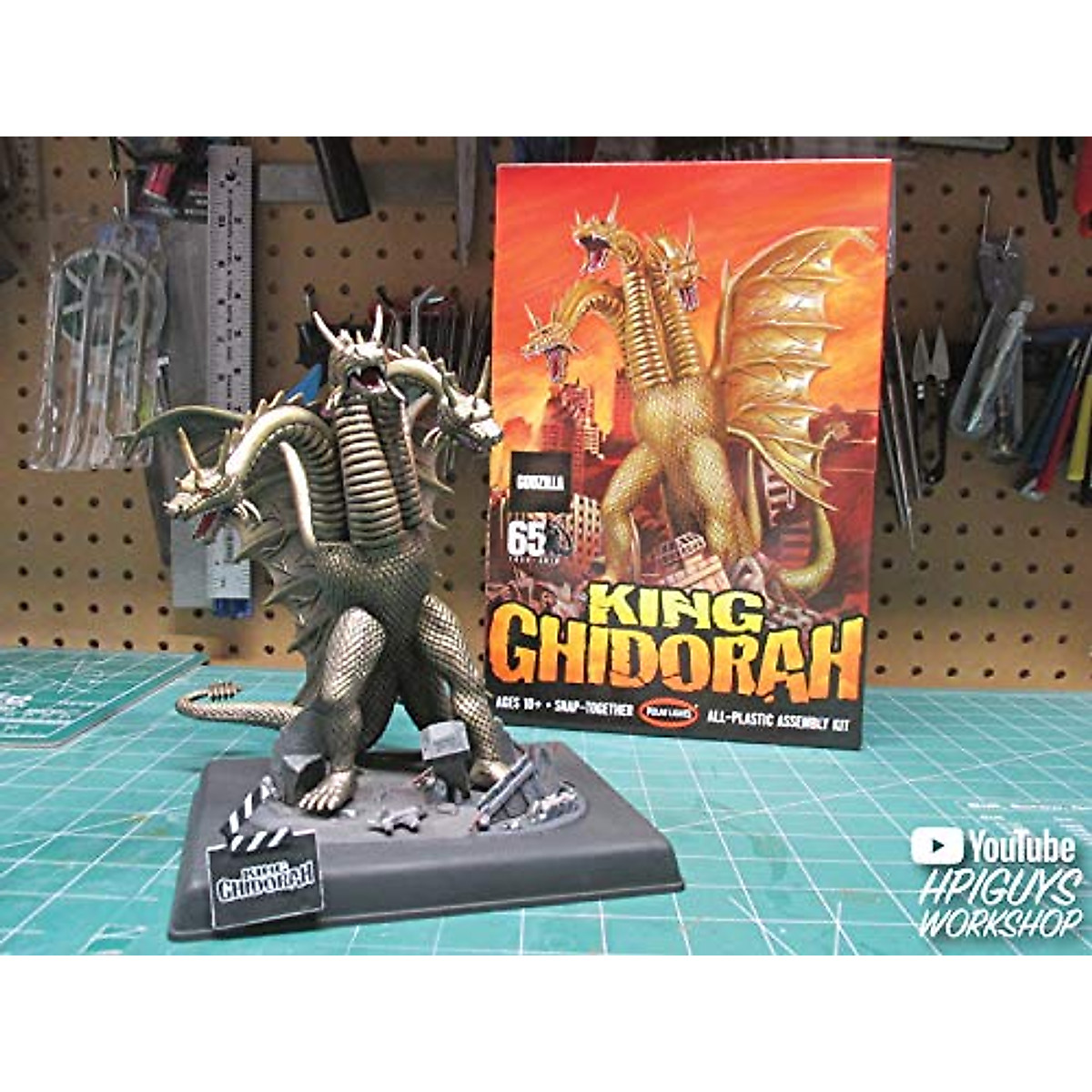 Polar Lights King Ghidorah 1:350 Scale Snap Model Kit (POL962)