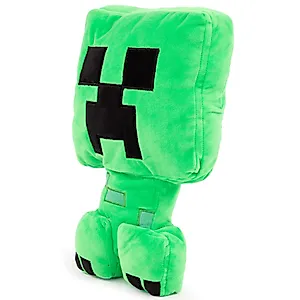 Jay Franco Minecraft Plush Stuffed Creeper Pillow Buddy - Super Soft Polyester Microfiber, Measures 16 inches x 8 inches