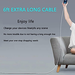 for hone14 13 12 11 Fast Charger Certified 20W PD USB C Wall Charger Block with Extra Long 6TF Type C to ightning Cable Compatible for Phone 14/14 Pro Max/13/13Pro Max/12/11Pro