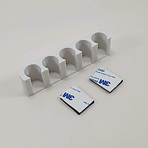 Jabtek Insulin Pen Holder for The Fridge : Stick On (Fits Pens Up to 19Mm Diameter) White