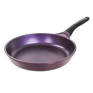 purplechef 10.5" "Perfect Pan Nonstick Frying Pan Omelet Skillet Cookware. INDUCTION COMPATIBLE