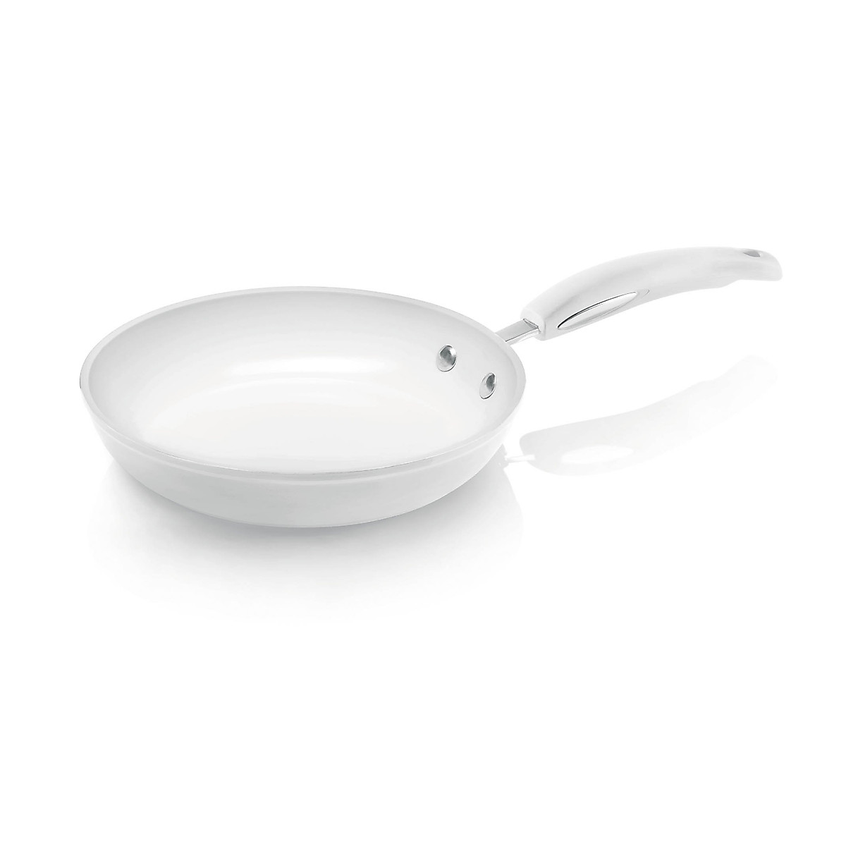 Bialetti, Ceramic OK White, 24 Inch Frypan