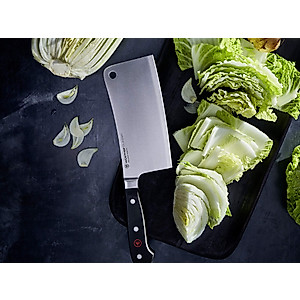 Wüsthof Classic 7" Asian Chef's Knife, Black