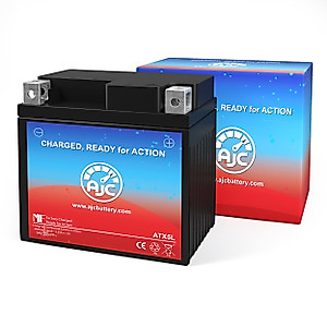 AJC Battery Compatible with Kymco Mongoose 70 70CC ATV Battery (2013-2014)