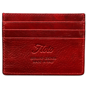 Floto Venezia Full Grain Leather Credit Card Slim Wallet