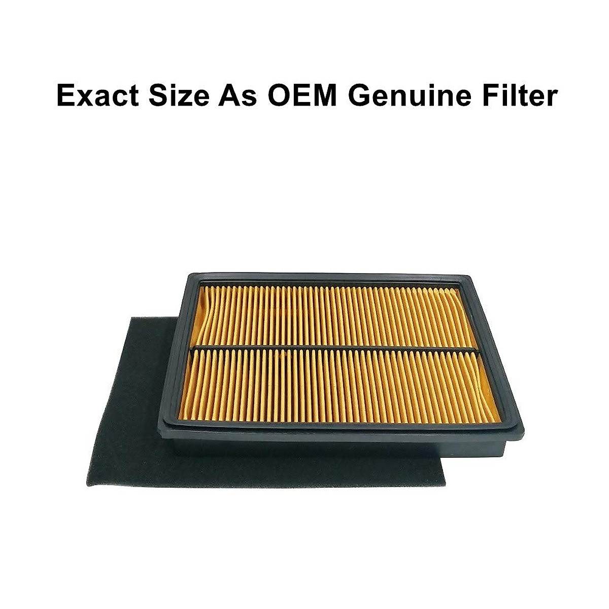 MOWFILL 17210-ZJ1-842 Air Filter with 17218-ZJ1-840 Pre Filter Replace for Honda 17210-ZJ1-841 17211-ZJ1-840 Fits Honda GX610 GX620 GX670 18HP 20HP 24HP GX610K1 GX610U1 GX620K1 GX620U1 GX670 GX670U