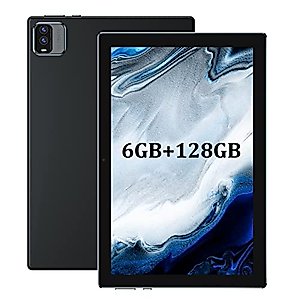 10 inch Tablets, Android 11.0 Tablets, 6GB+128GB, 512GB Expand, Quad-Core, Dual Camera, HD Touch Screen, BT, Wi-Fi 6, Google GMS