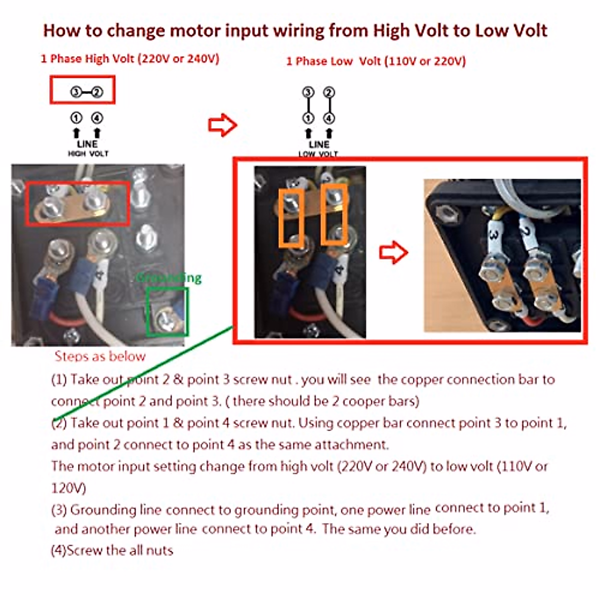 1/8 HP Lathe BandSaw Machinery Circulation Coolant Pump, Immersion Length 100mm(4"), NPT 1/2" thread, Single 1 Phase 120/240V