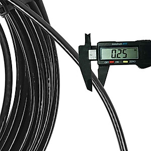 Aoneky 47ft 1/4'' Stainless Steel Replacement Tennis Net Cable