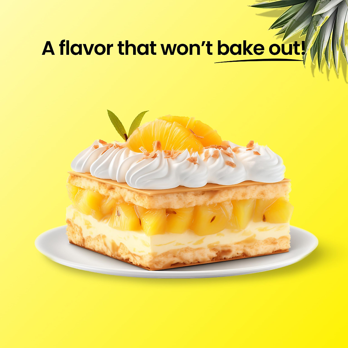 LorAnn Pineapple Bakery Emulsion, 4 oz - Intense Pineapple Flavor Extract for Baking, Cookies, Frosting, Ice Cream, Pineapple Pie, Smoothies and Beverage - Gluten Free, Vegan, Sugar Free, Nut Free