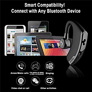 QT S Wireless Earbuds: True Mini Bluetooth Best TWS Stereo - Hook Charging Case Mic in Ear Earphones Twins Truly Sport Headphones Headset Sweatproof Gym Running Jogging Workout All Smart Phones Tablet