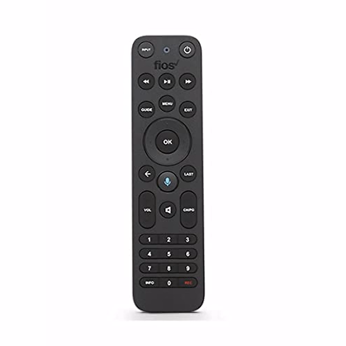 Replacement for Verizon FiOS TV All in One Smart Voice Remote Control (Not Backward Compatible) Black