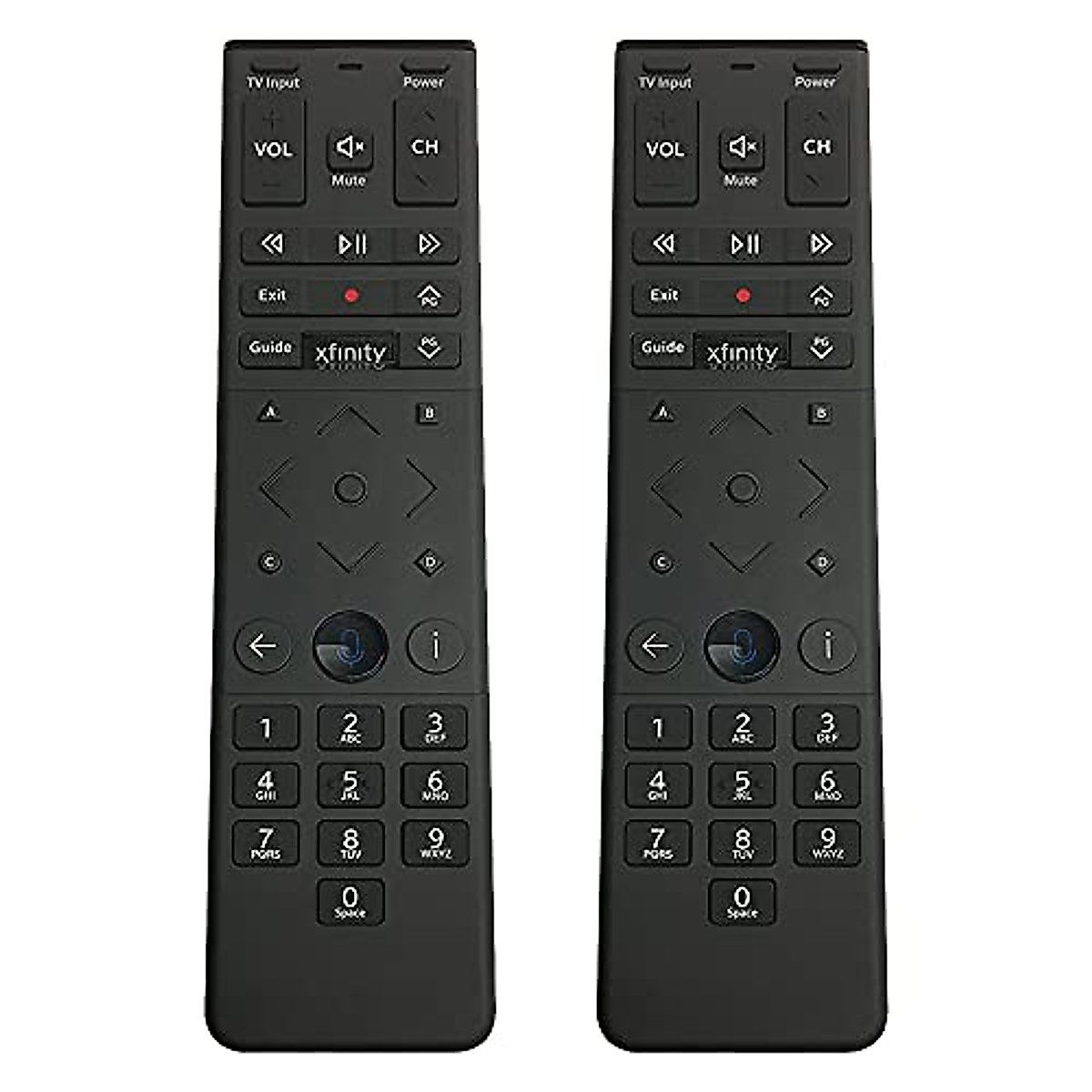 (2 Pack) Xfinity Comcast XR15 Voice Control Remote for X1 Xi6 Xi5 XG2 (Backlight)