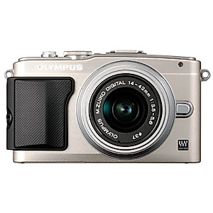 Olympus E-PL5 Mirrorless Digital Camera with 14-42mm Lens, Silver