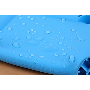 Kids Case for iPad Mini 5/4/3/2/1 Shockproof Silicone Protective Cover Handle Stand Case Fit Apple New iPad Mini 5th Generation 7.9" 2019 [CHINFAI Cartoon Robot Series] (Blue)