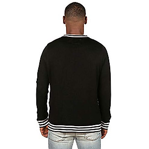 Tipsy Elves Light Up Ugly Christmas Sweater with LED Lights for Men I Like Big Bulbs Red Holiday Pullover with String of Lights Size Medium