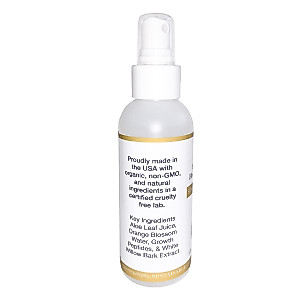 Soothing Scalp Hair Growth Spray. Soothes Dry Itchy Scalp. Hair Loss Treatments for Women and Men, Chemo Patients - 4 Ounces