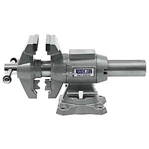 Wilton 4-1/2" Multi-Purpose Bench Vise, 360° Rotating Head & Base, 4" Max Opening (450P)