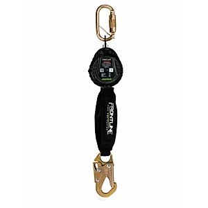 Frontline RPW061S 6' Web SRL with Steel Snap Hook | Pocket-Sized Design | Lightweight & Durable | High-Strength Webbing | Quick-Action Braking | 310 lbs Capacity | ANSI & OSHA Compliant