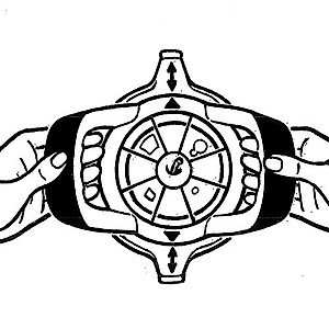 Norpro Grip EZ Fruit Wedger, 8 Sections, Red