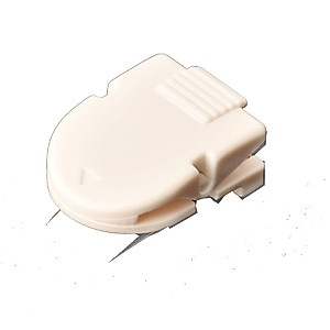 Mike Panel Cubicle Clip for Fabric Panels, Standard Size, 40-Sheet Capacity, Pack of 20, White