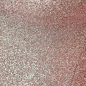 TABLECLOTHSFACTORY Rose Gold Wholesale Stretchy Spandex Tablecover Glitz Tablecloth for Cocktail Table Wedding Restaurant Tablecloth