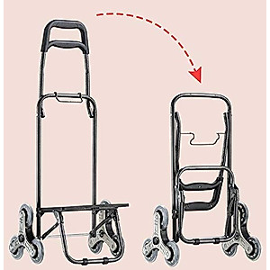 ATAAY Lightweight Foldaway Shopping Trolley, Waterproof Folding Shopping Cart with Wheel Bearings Platform Prevent Sagging Easy Storage (Style 5 70 Pounds Capacity) (Style 5 70 Pounds Capacity)