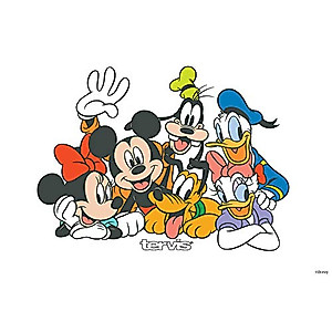 Tervis Disney Mickey Group Triple Walled Insulated Tumbler Travel Cup Keeps Drinks Cold & Hot, 20oz Legacy, Stainless Steel