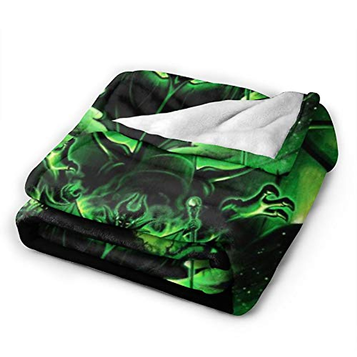 ALKYLA Fairy Tales Maleficent Blanket Throws Bed Queen Size Ultra Soft Micro Fleece Warm Fluffy Couch Living Room Luxury Blankets 50 x 40 in