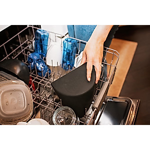 Pressure Cooker Dividers 6-Quart Silicone Liners, 2 Pc. Dividers, Reusable Cooking Accessories, Heavy Duty and Leak Resistant, Dishwasher Safe