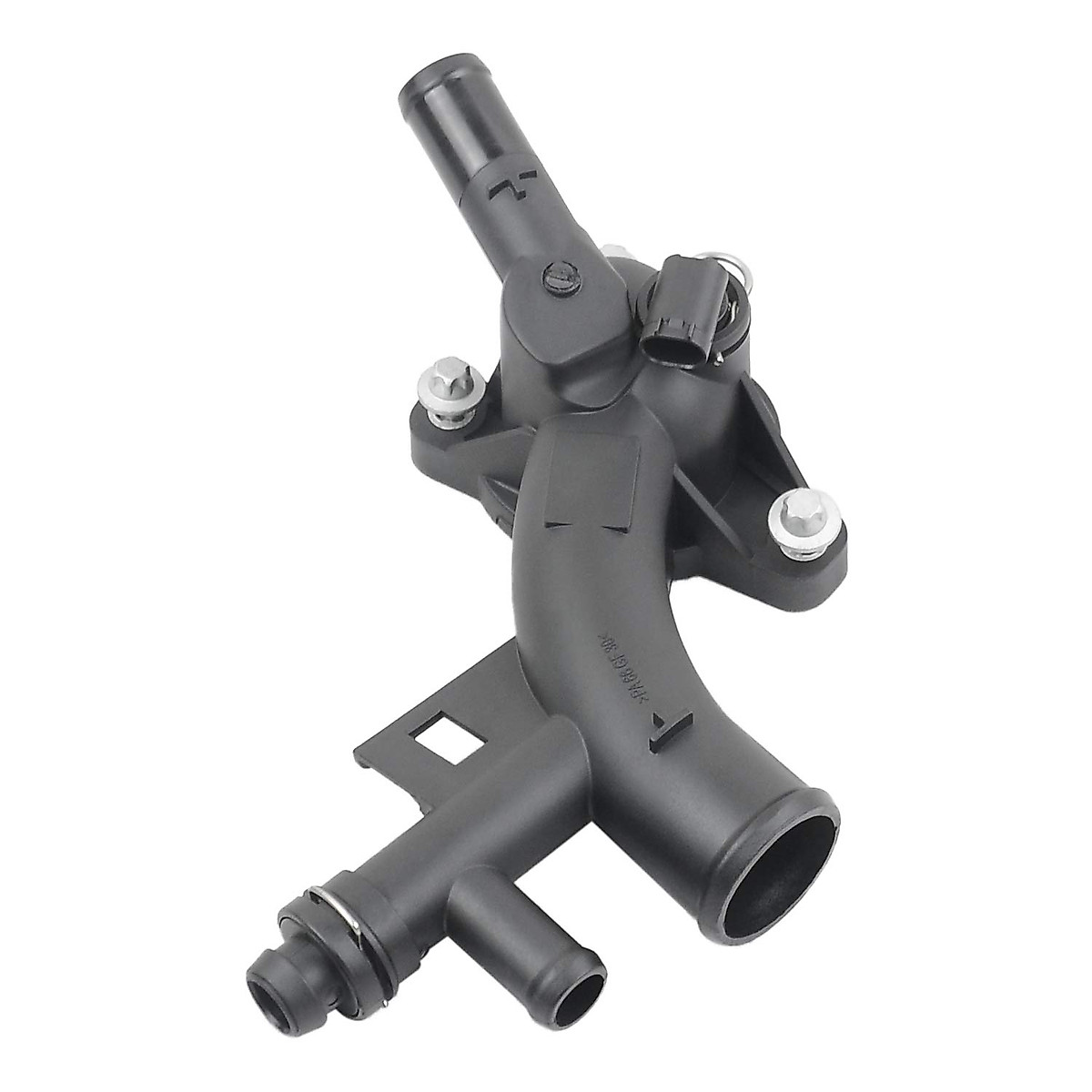 902-846 Engine Coolant Water Outlet Compatible with Chevy Cruze 2011-2016 Sonic 2012-2020 Trax 2013-2020 Buick Encore 2013-2019 1.4L L4 Replace# 25193922 55565334 Thermostat Housing