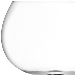 LSA Interntional Gin Balloon Glass, 14.2 fl oz, Platinum