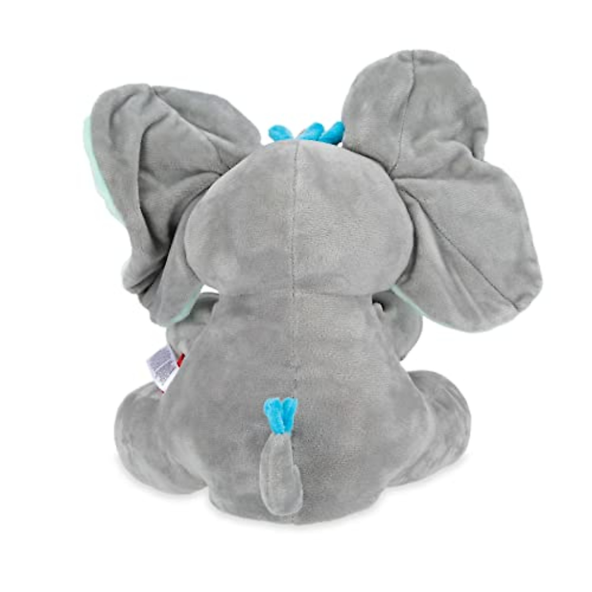Nuby Peek a Boo Friends Animated Plush Toy with Music and Interactive Play, Baby Elephant