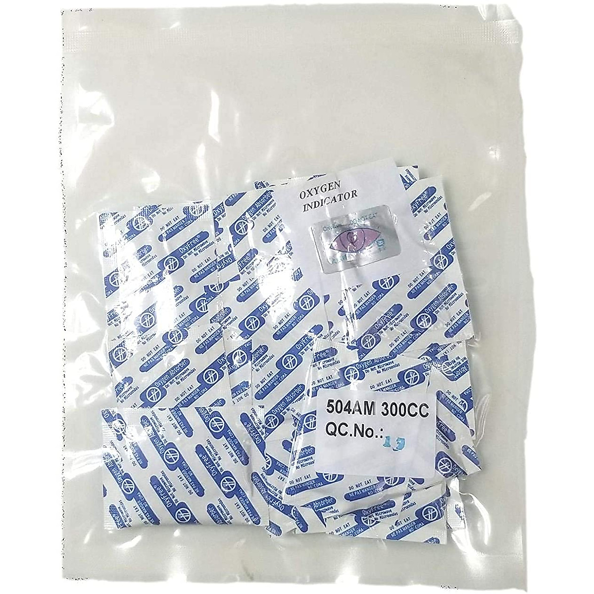 Slow-Acting 300cc Oxygen Absorbers - for Long Term Food Storage Scavengers (Packs of 20) (3)