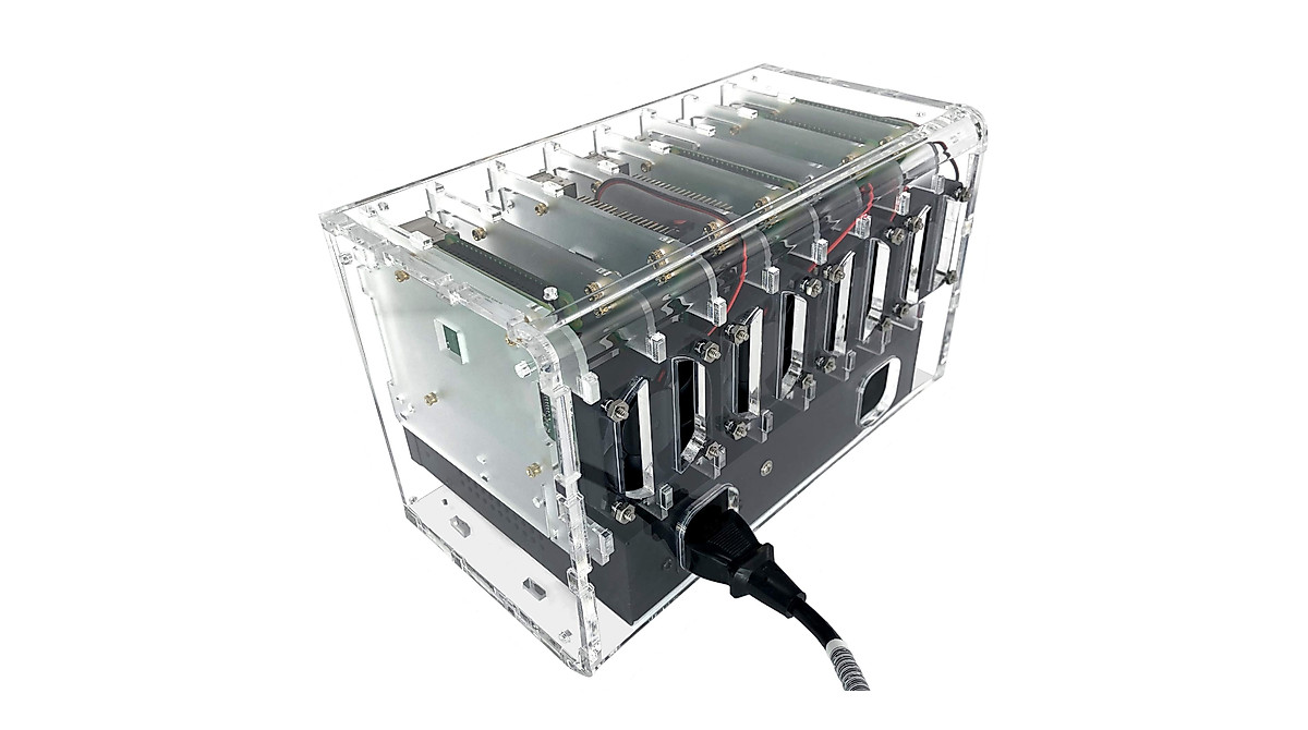 Cluster Case for Raspberry Pi 5/4/3 - Modular Cloudlet Enclosure