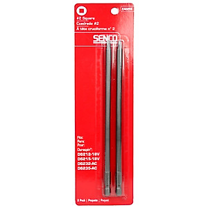 Senco EA0298#2 Square Bits - Duraspin Technology Integrated Auto-Feed Screw System (4-2 Packs)