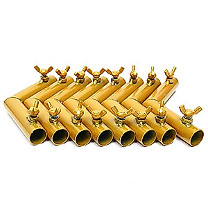 MANULOOT Metal Heart Balloon Arch Kit, Hexagon Arch Backdrop, Gold Metal Arch Backdrop Stand, Flower Stand Frame Wedding Props, Upgrade Backdrop Stand for Party Decor| US Stock (Hexagon A)