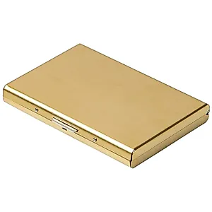 RFID Blocking Credit Card Holder/Protector Card Holder Case，Best Metal/Stainless Steel Travel Slim Wallet/Case for Men & Women