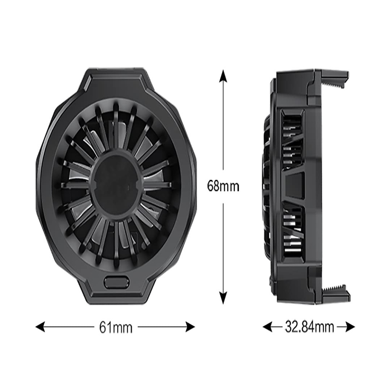 JYXDKD Mobile Phone Cooling Radiator Gaming Universal Phone Cooler Portable Mobile Phone Accessories