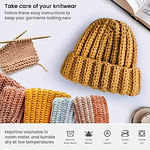 ARTEZA Acrylic Yarn for Crocheting, 4 x 200-g Skeins of Worsted Yarn for Knitting, Going for Gold A103, Knitting & Crochet Supplies