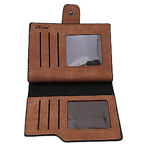 Underleaf RFID Blocking Small Compact Mini Bifold Credit Card Holder Leather Pocket Wallets for Women