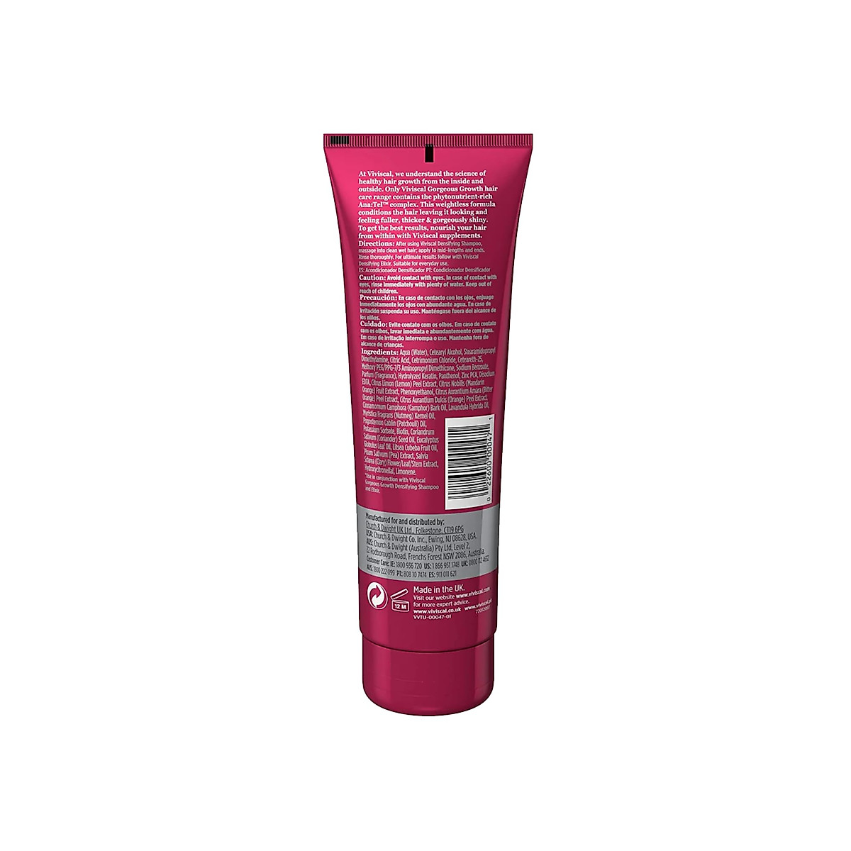 Viviscal Gorgeous Growth Densifying Conditioner to: 250 ml (Pack of 1)