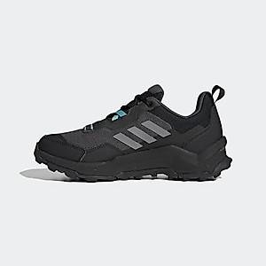 adidas Women's Terrex AX4 Sneaker, Core Black/Grey/Mint Ton, 9