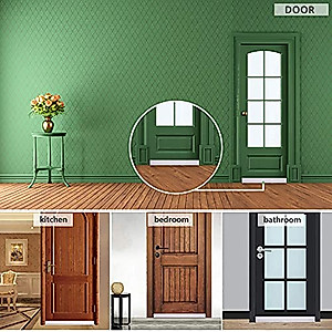 MsKitchen 2 Pack Door Draft Guard Under Door Stopper Door Sweep Insulator Door Blocker Door Soundproofing, Wind Proof, and Dust Proof Strong Adhesive Door Bottom Seal 2”W x 39”L White