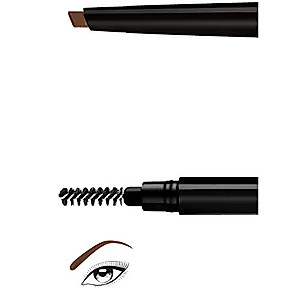 L'Oreal Paris Makeup Brow Stylist Shape and Fill Mechanical Eye Brow Makeup Pencil, Light Brunette, 0.008 oz.