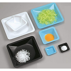 Standard Weighing Boats, W-S140-WH-50, 140mm, Large, White, Pack of 50