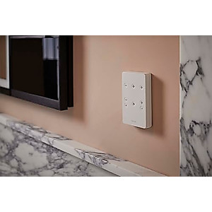 KOHLER Atmo Bathroom Exhaust Fan With Light, Ceiling Vent for Bathroom, 13-7/8" X 13-7/8"