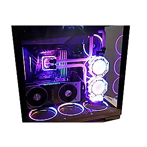 Antec RGB Fans, PC Fans 120mm RGB Fans, 5V-3PIN Addressable RGB Fans, Motherboard SYNC with 5V-3PIN, 120mm Fan 5 Packs with controller, Prizm Series RGB Fans