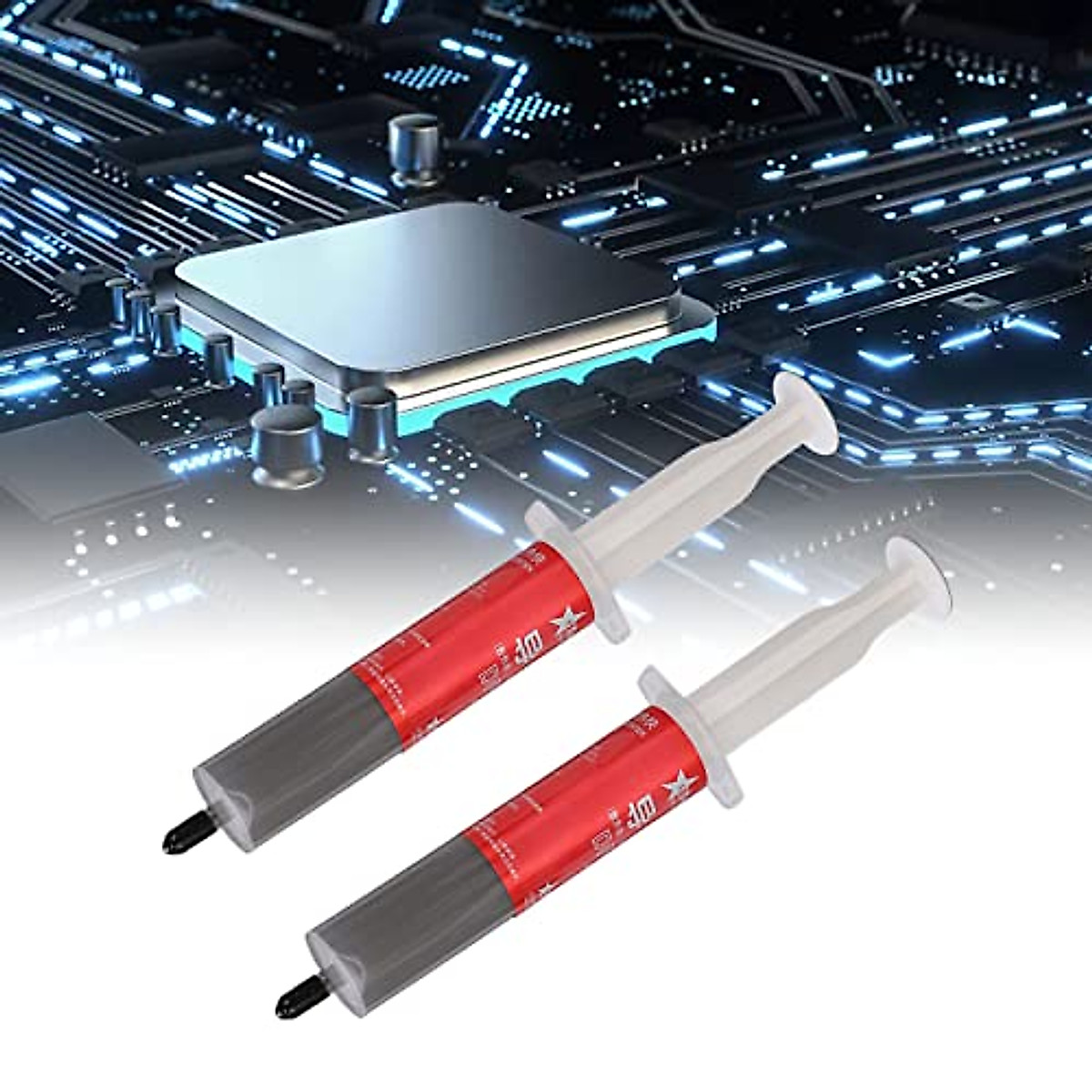 Computer Thermal Grease, Fast Cooling Thermal Grease Great Insulating Silicone Grease for Repair